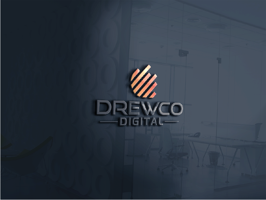 Modern, Bold Logo Design for drewco digital by JMart | Design #33149387
