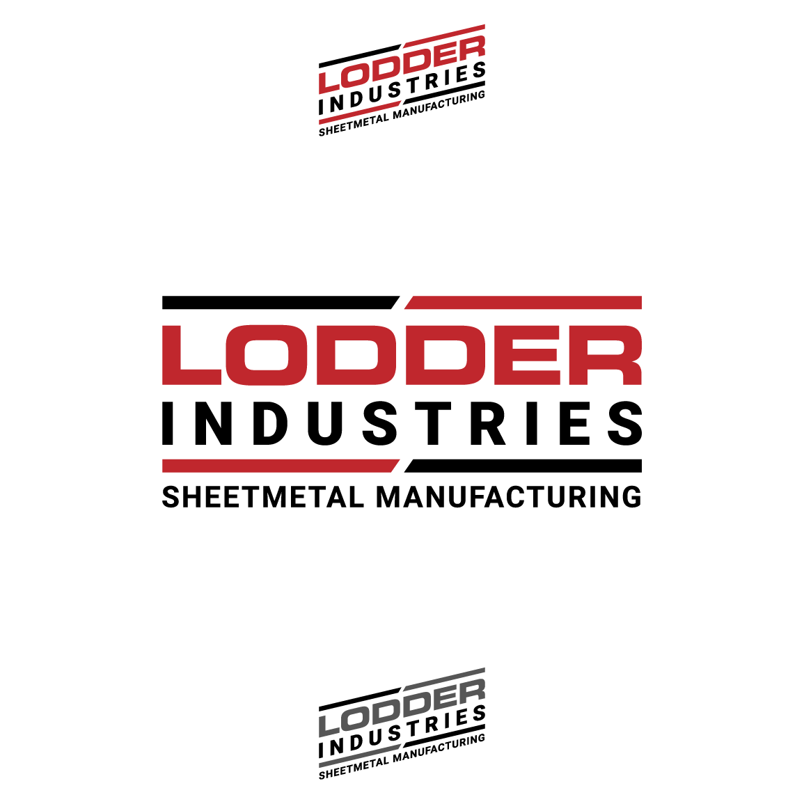 Serious, Modern, Sheetmetal Fabrication Logo Design for Lodder ...