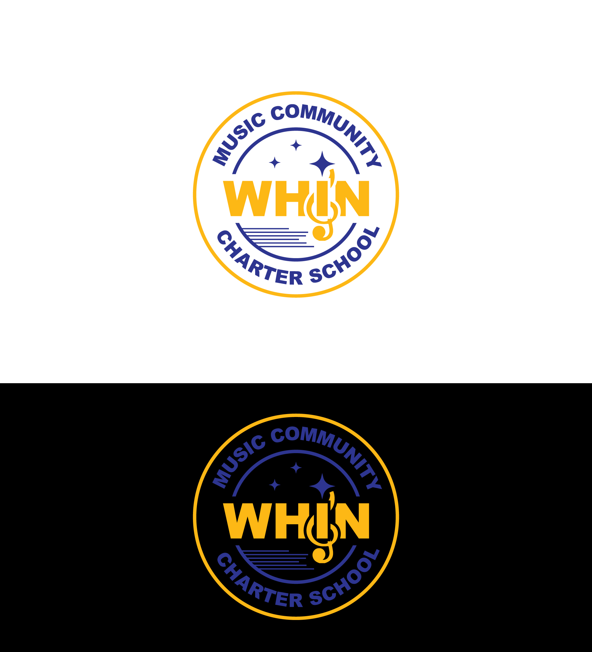 Serious, Elegant, Education Logo Design for WHIN Music Community ...