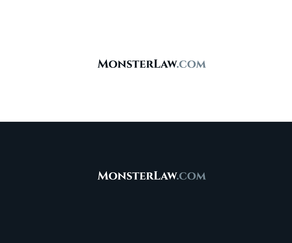 Elegant, Playful Logo Design for MonsterLaw.com by METHODEMAN | Design ...