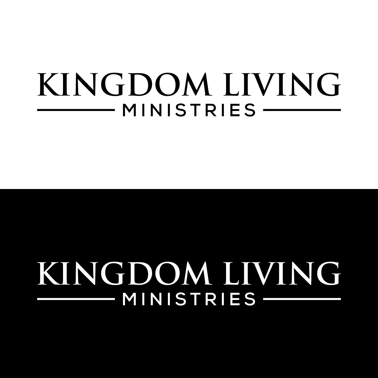 Modern, Conservative, Church Logo Design for Kingdom Living Ministries ...
