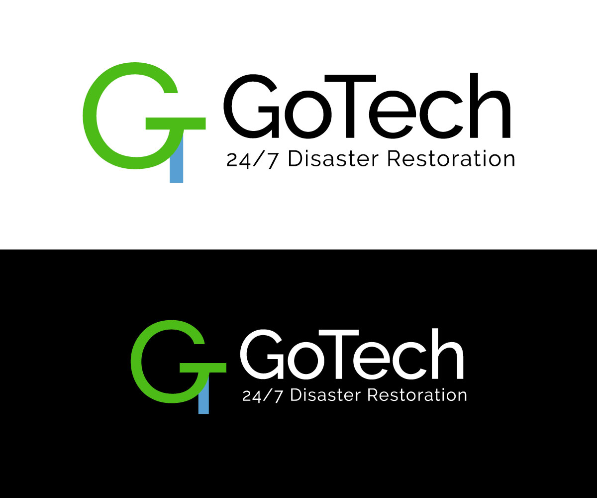 Serious, Elegant, Disaster Restoration Logo Design for GoTech 24/7 ...