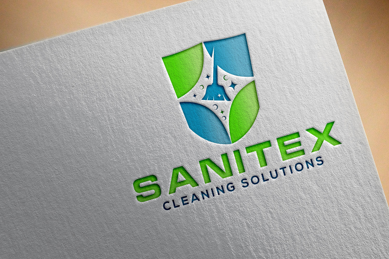 Bold, Serious, Office cleaning Logo Design for Sanitex Solutions by ...