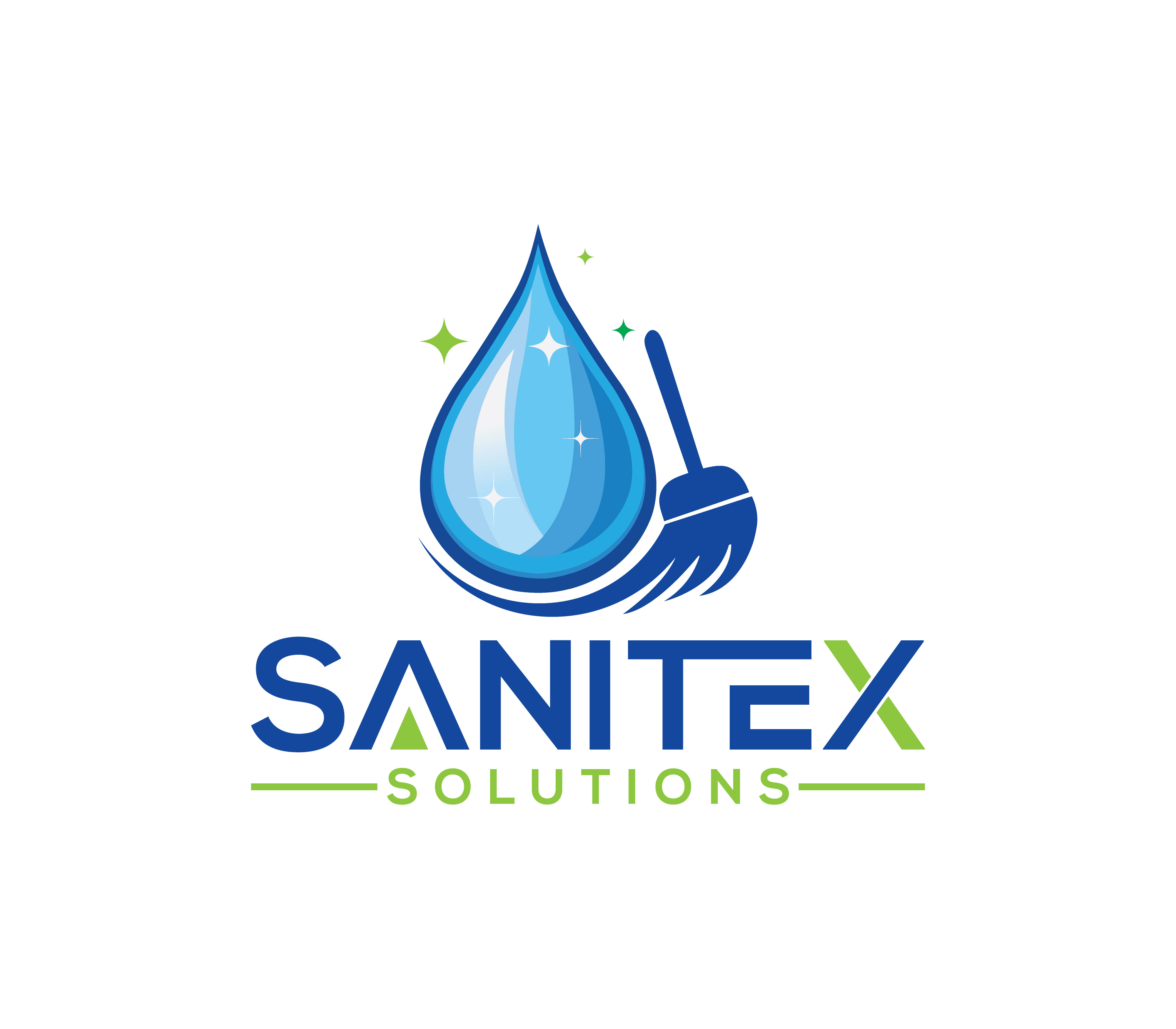 Bold, Serious, Office cleaning Logo Design for Sanitex Solutions by ...