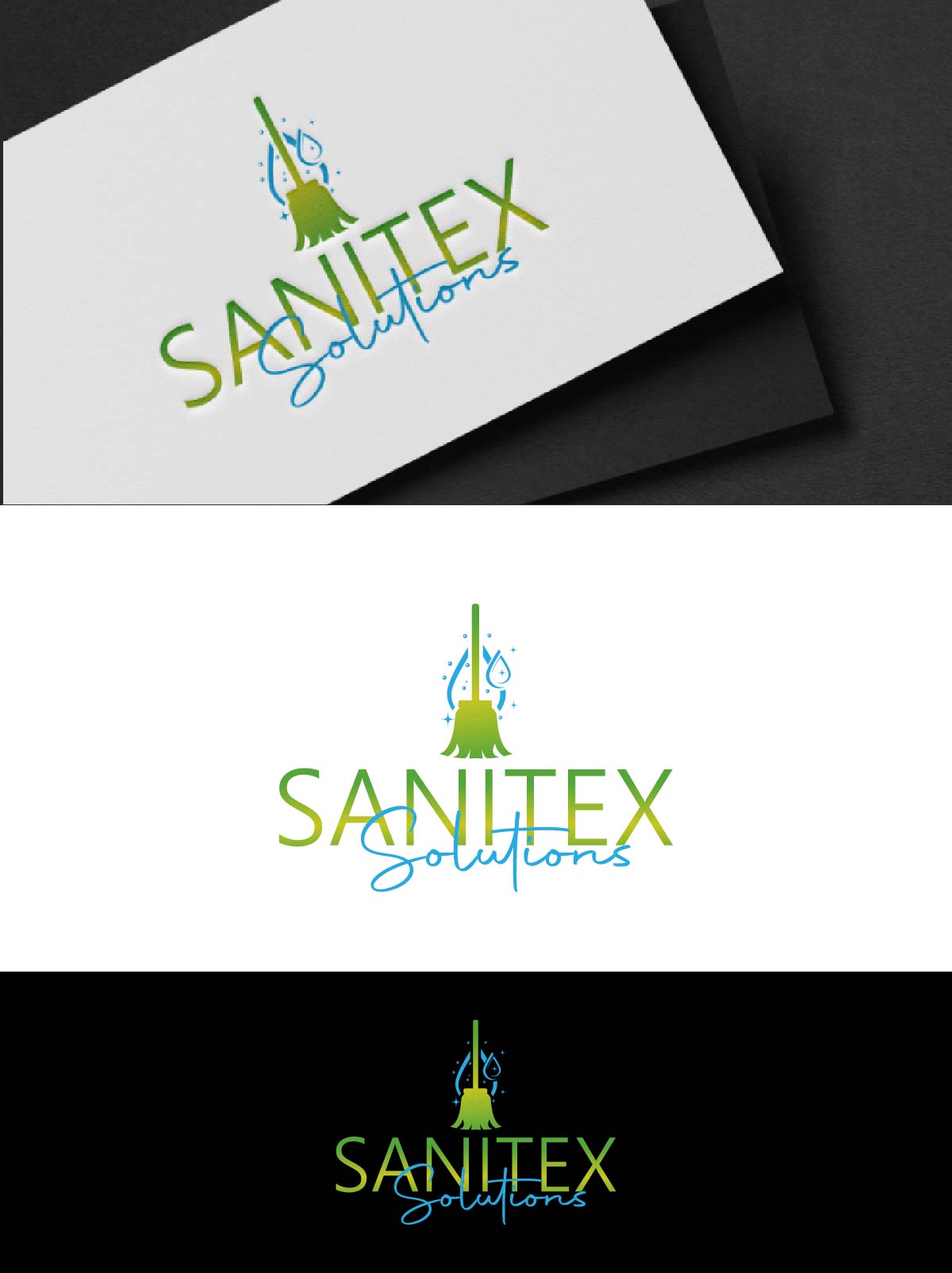 Bold, Serious, Office cleaning Logo Design for Sanitex Solutions by fly ...