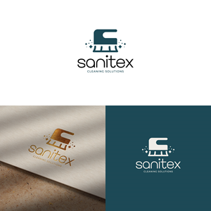 Bold, Serious, Office cleaning Logo Design for Sanitex Solutions by ...
