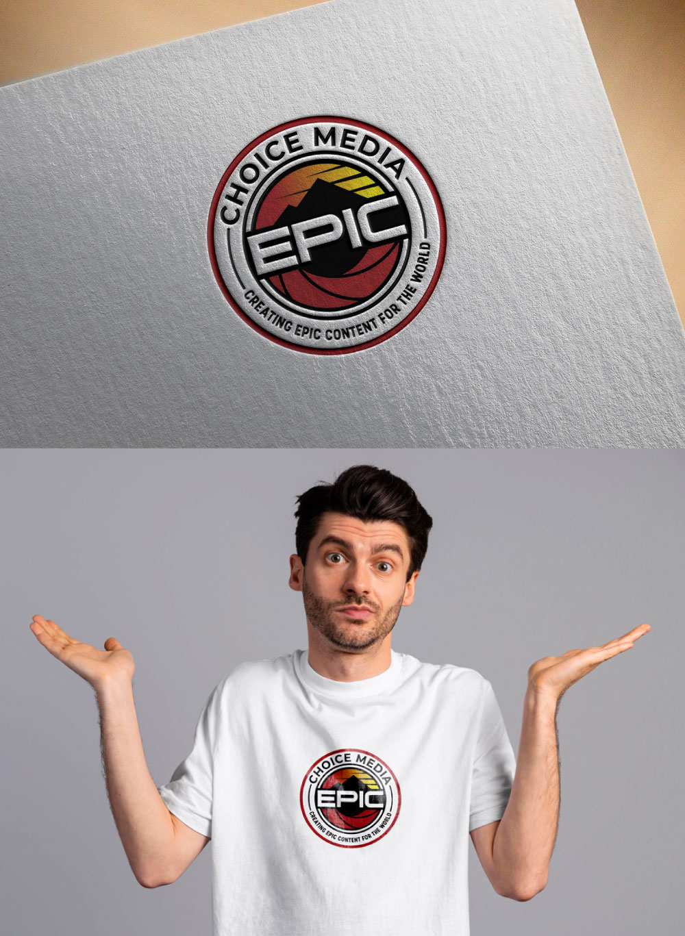 Playful, Professional, Entertainment Logo Design for EPIC Choice Media ...