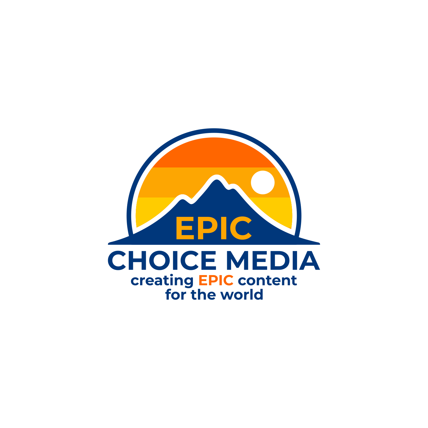 Playful, Professional, Entertainment Logo Design for EPIC Choice Media ...