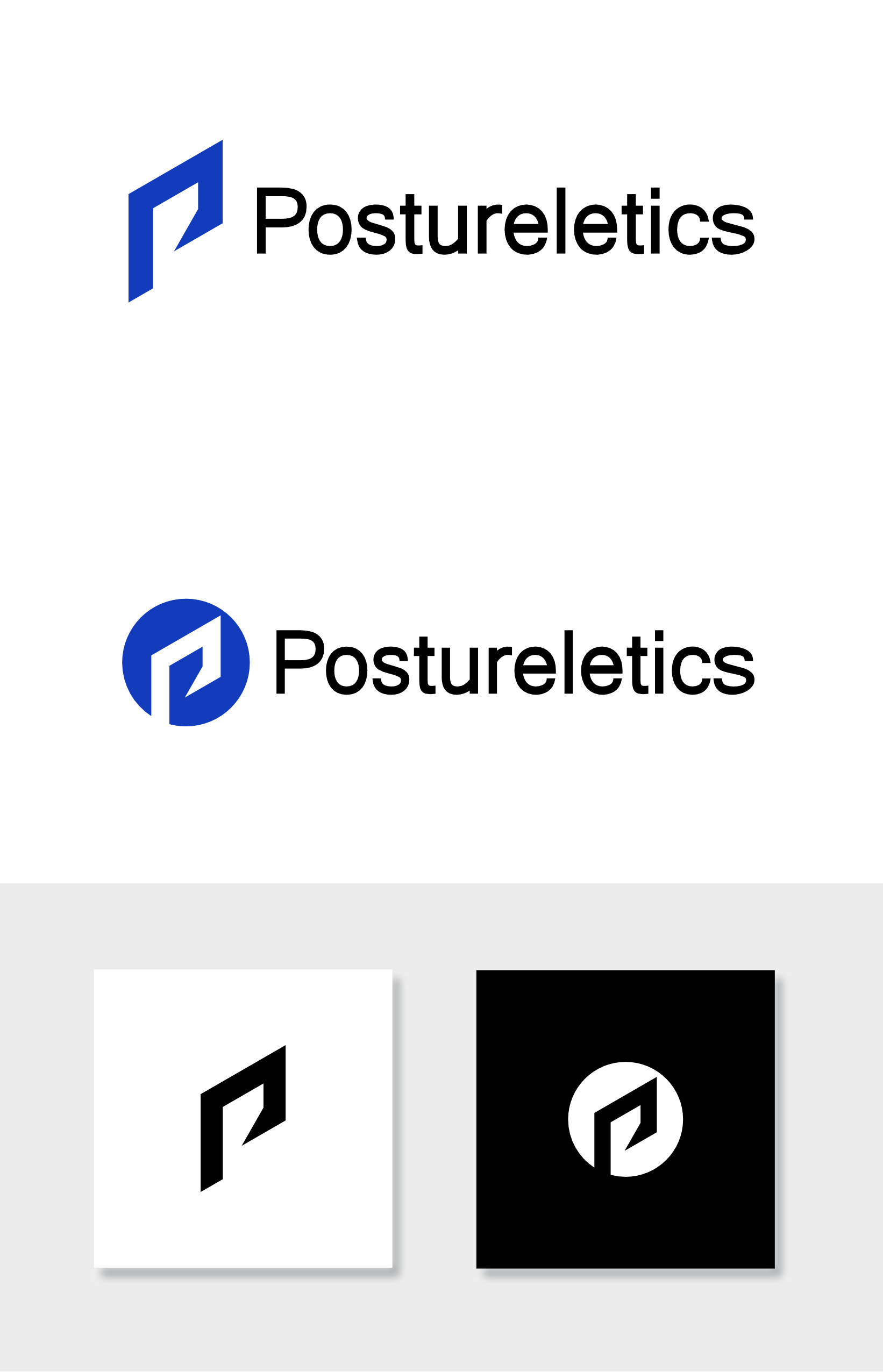 Logo Design for Postureletics by adeva | Design #33174148