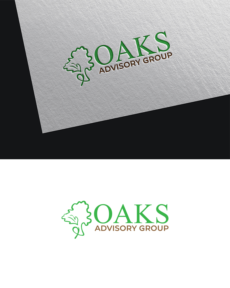 Logo Design for Oaks Advisory Group (see example) - but open to other ...