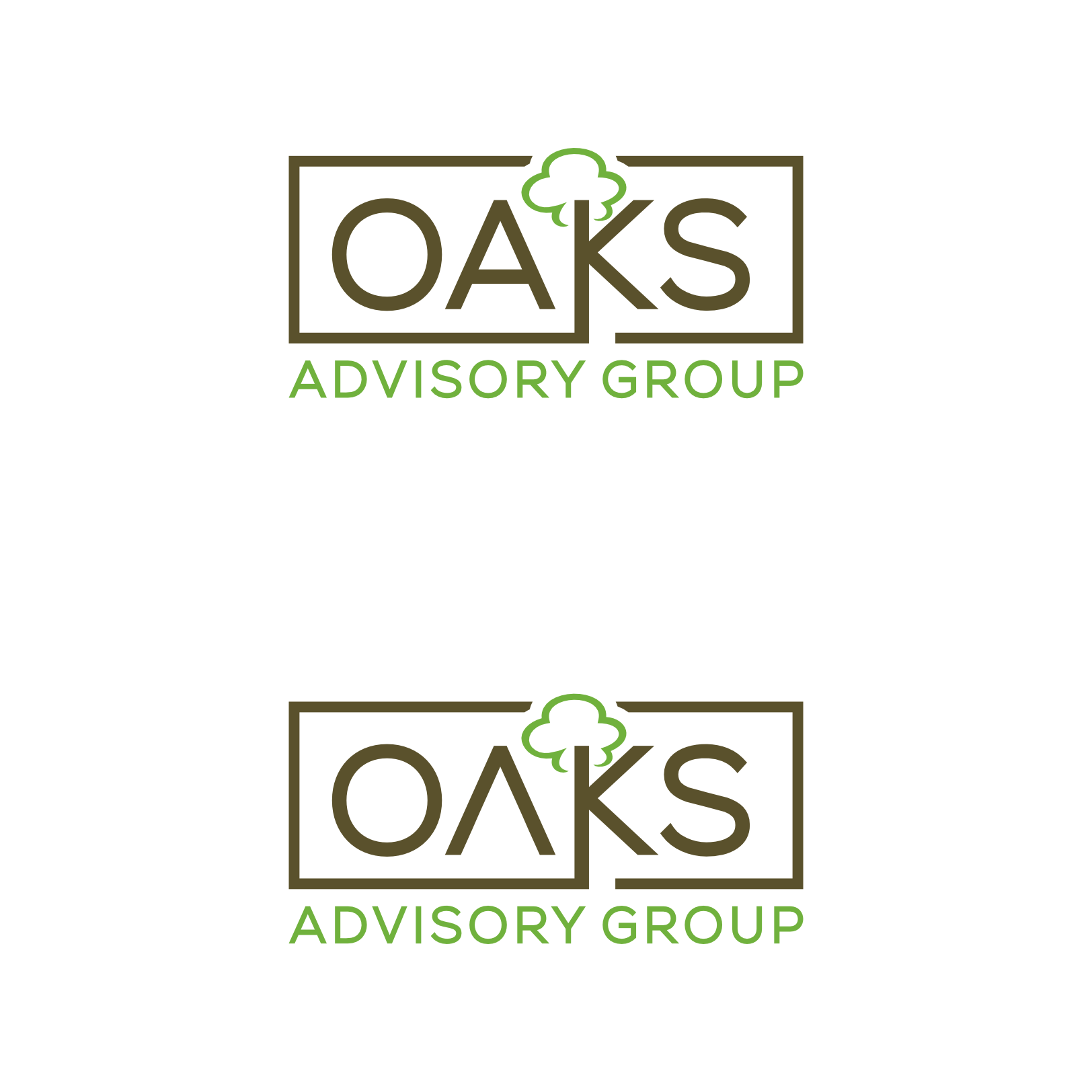 Logo Design for Oaks Advisory Group (see example) - but open to other ...