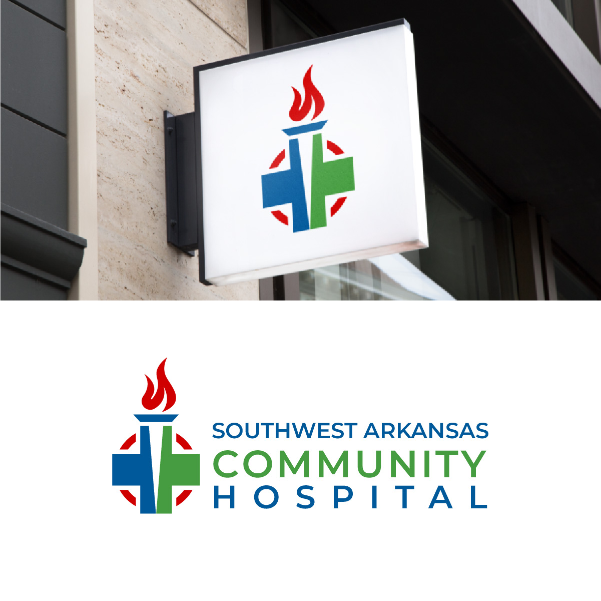 Colorful, Upmarket, Hospital and healthcare Logo Design for Southwest ...