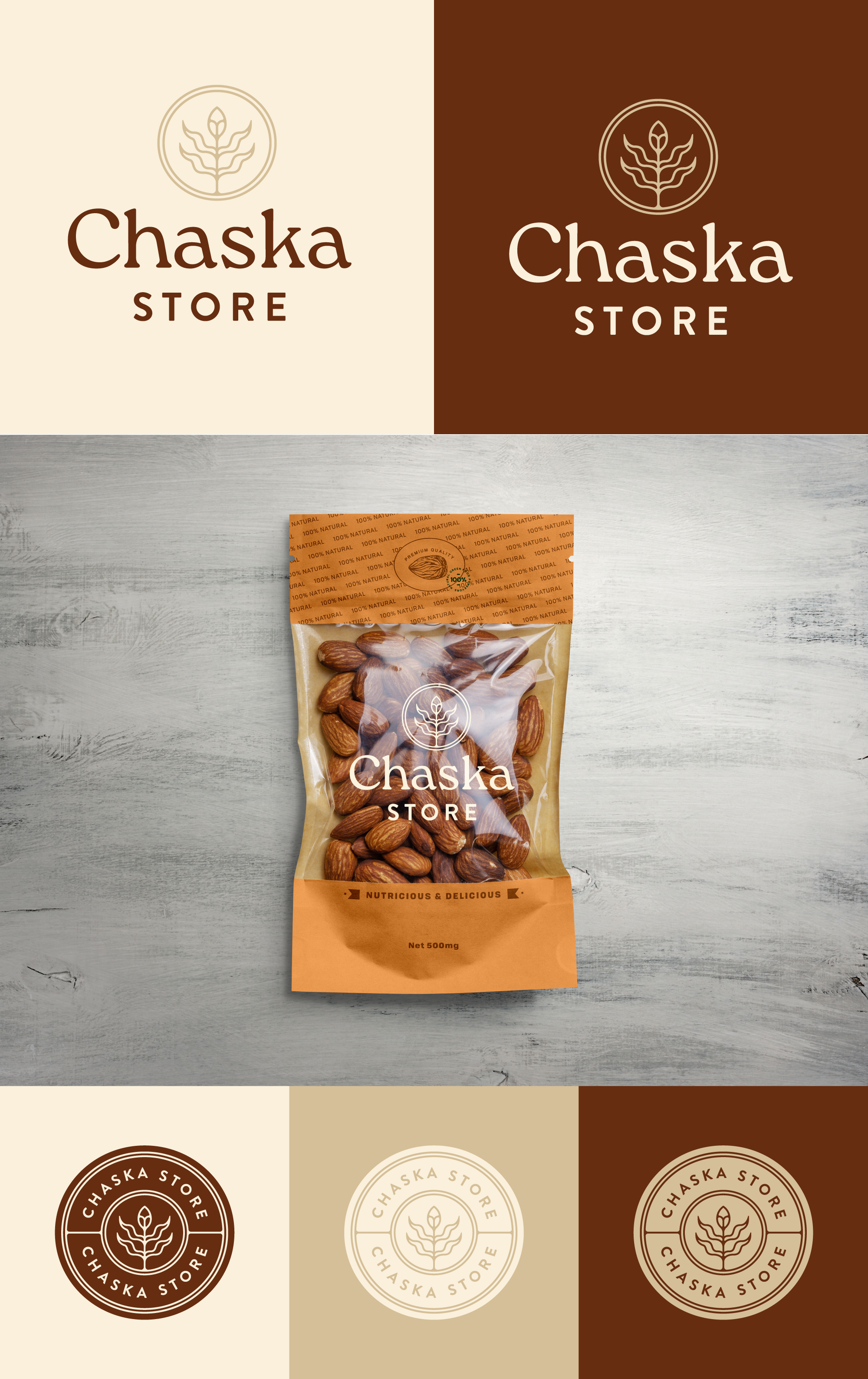 Elegant, Playful Logo Design for Chaska Store by AlexMorisseau | Design ...