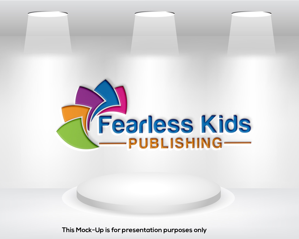 Elegant, Playful, Book and flashcard publishing Logo Design for Fearless Publishing by Bruse R ...