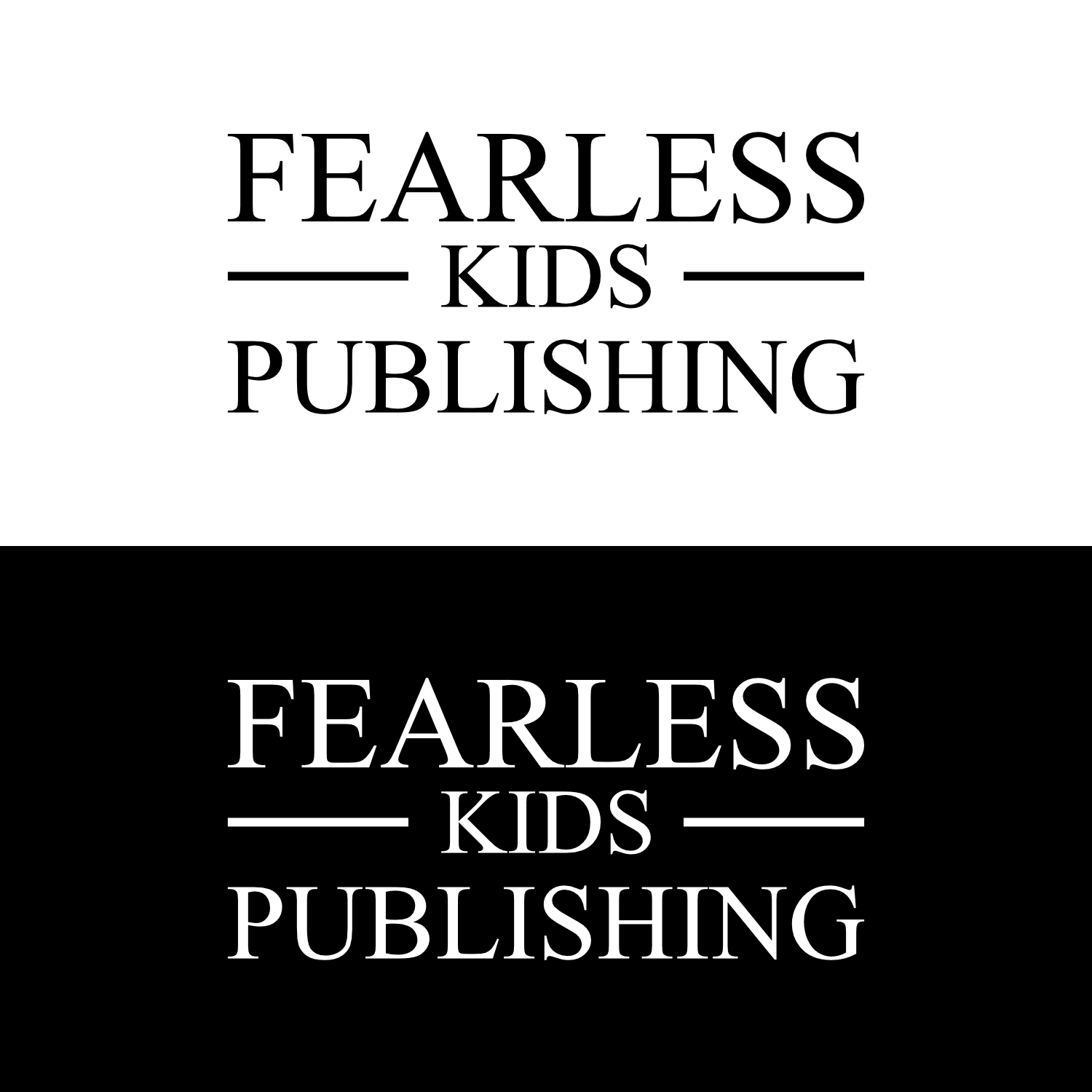 Elegant, Playful, Book and flashcard publishing Logo Design for Fearless Publishing by F_DSGN ...