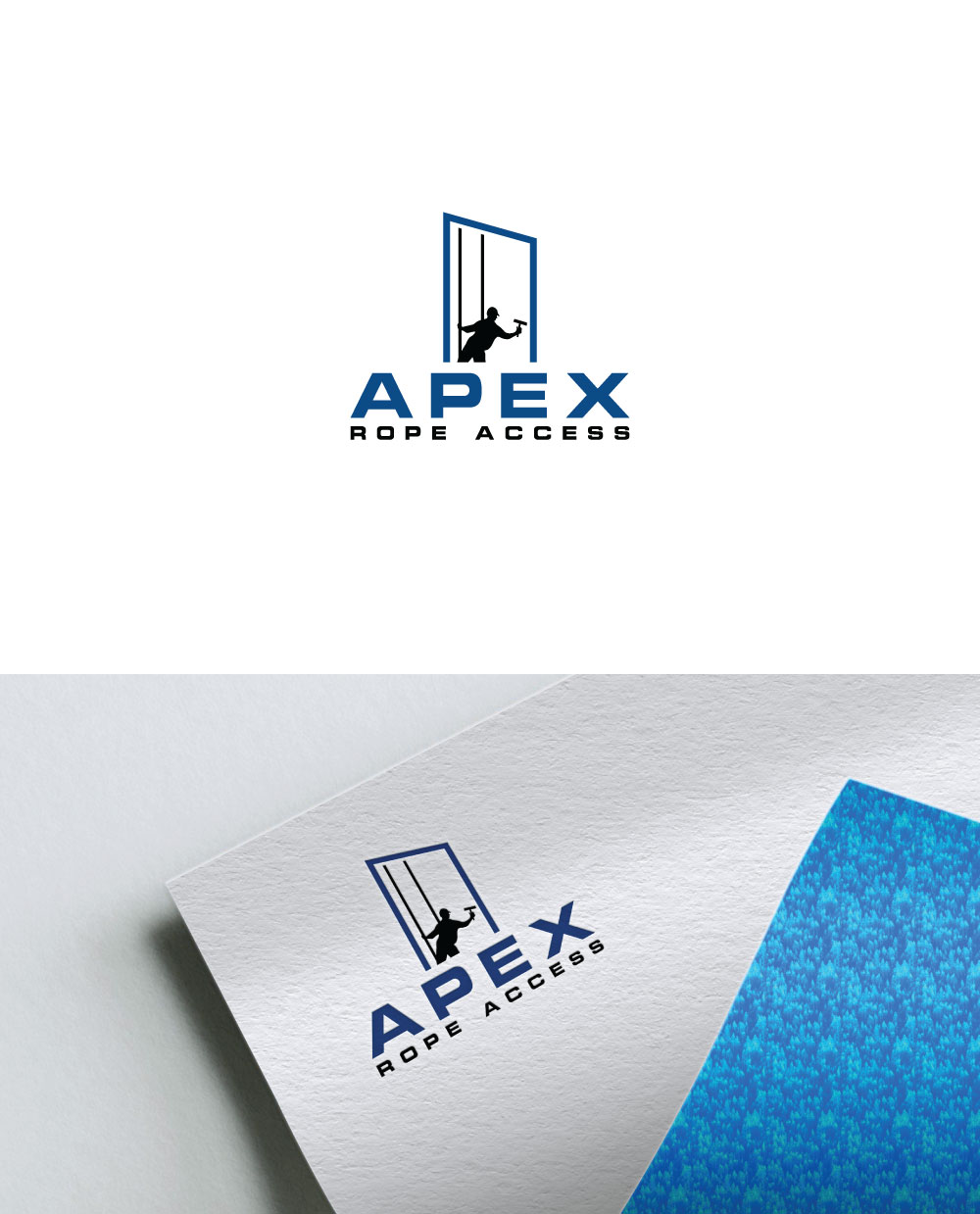 Modern, Playful, Industrial rope access (abseiling) Logo Design for Apex rope access by Anil ...