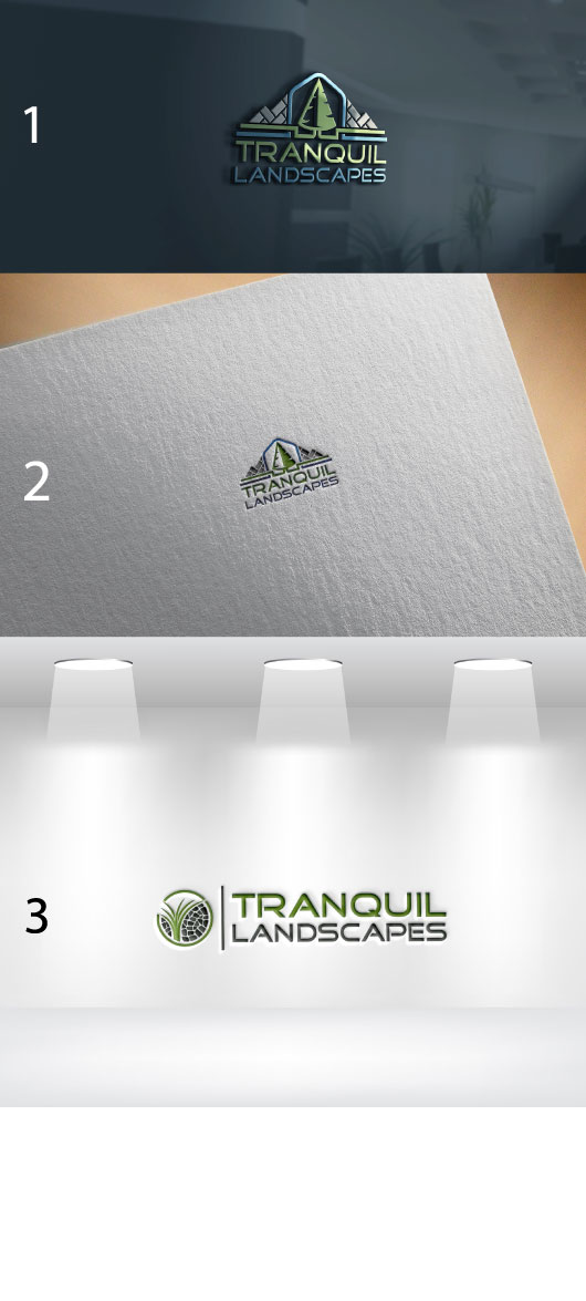 Logo Design for Tranquil Landscapes by rohan miji | Design #33197895