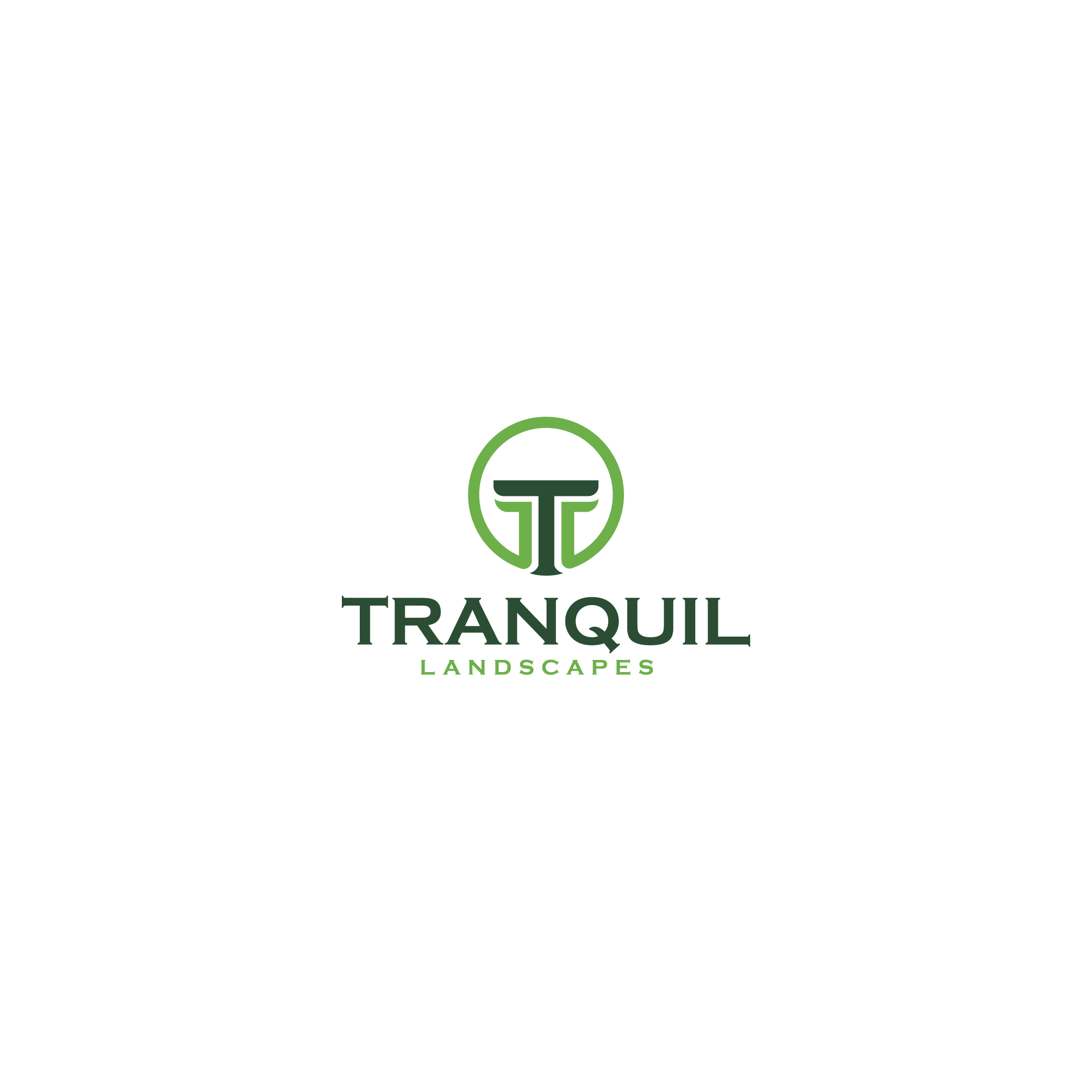 Logo Design for Tranquil Landscapes by hafiz_designs | Design #33192146