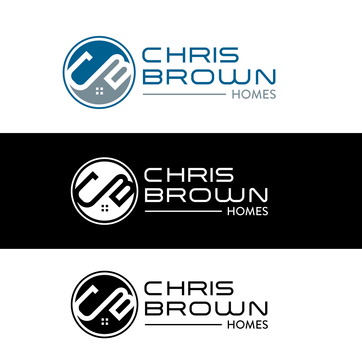 Elegant, Serious, HOME BUILDER Logo Design for CHRIS BROWN HOMES by ...