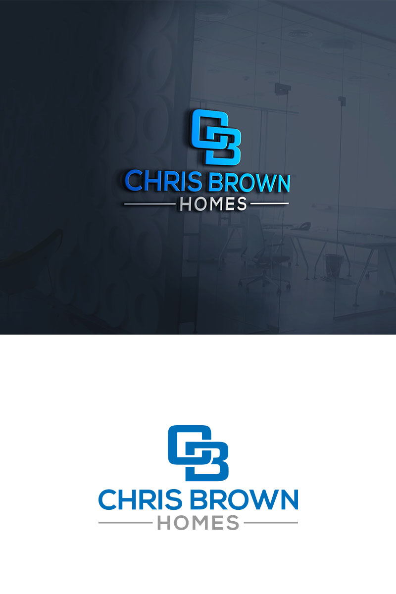 Elegant, Serious, HOME BUILDER Logo Design for CHRIS BROWN HOMES by ...