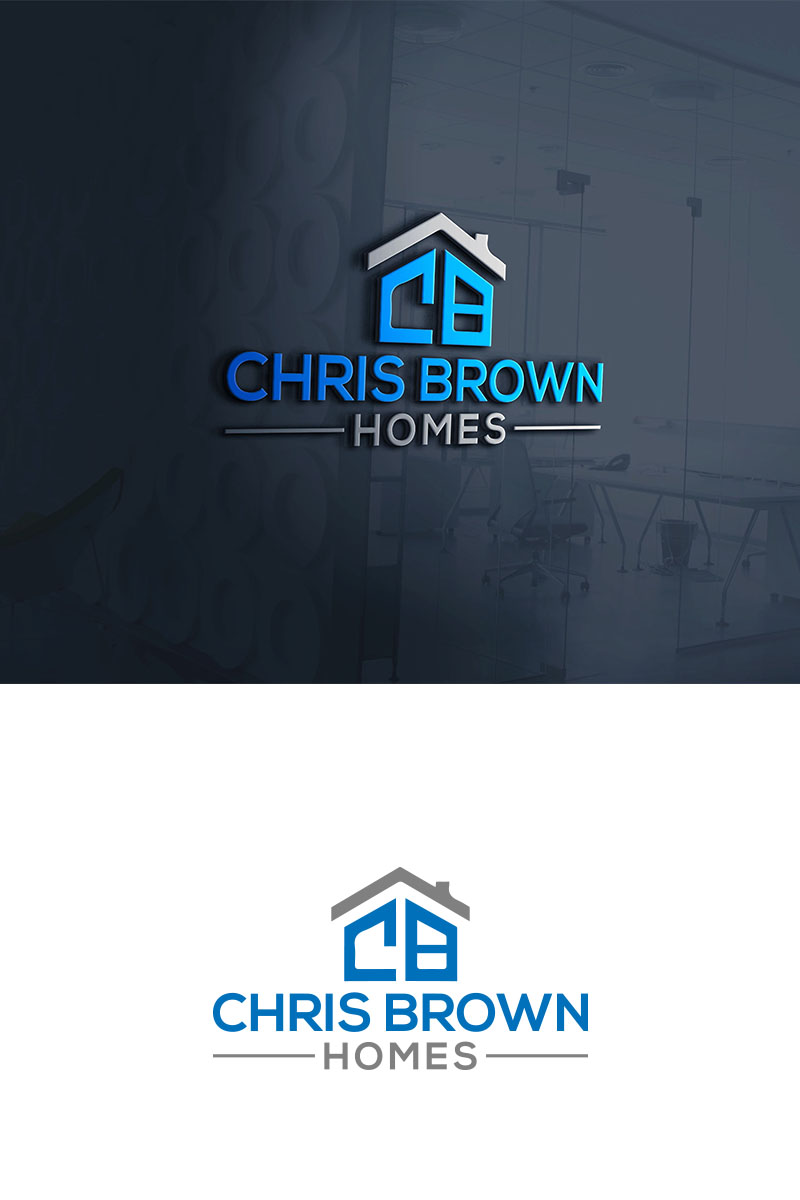 Elegant, Serious, HOME BUILDER Logo Design for CHRIS BROWN HOMES by ...