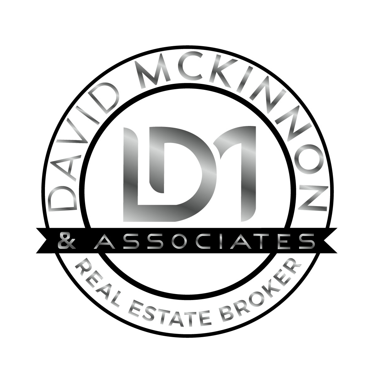 Conservative, Upmarket, Real Estate Logo Design for David McKinnon ...