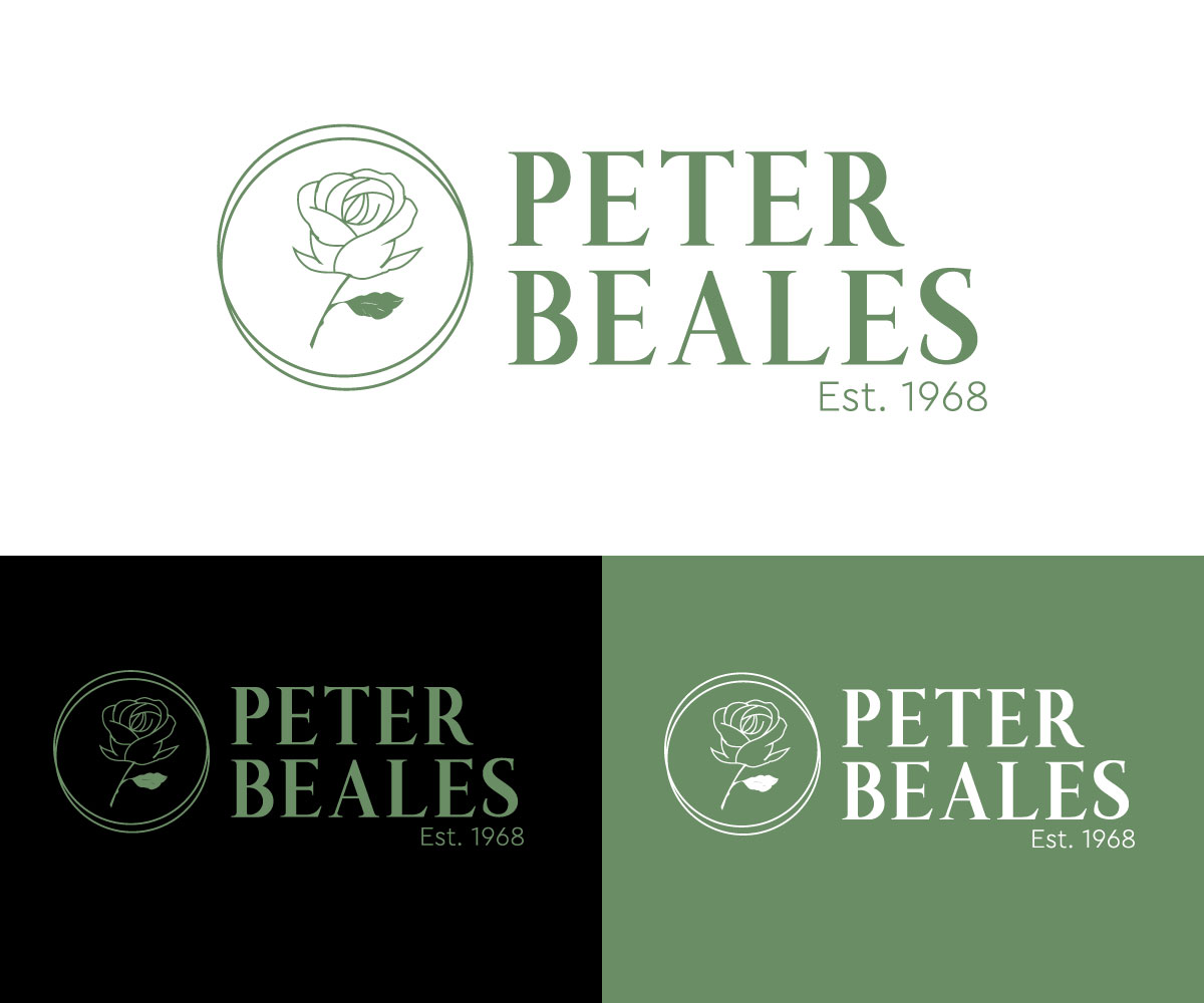 Elegant, Feminine, Rose Garden Flower Horticultural Logo Design for ...