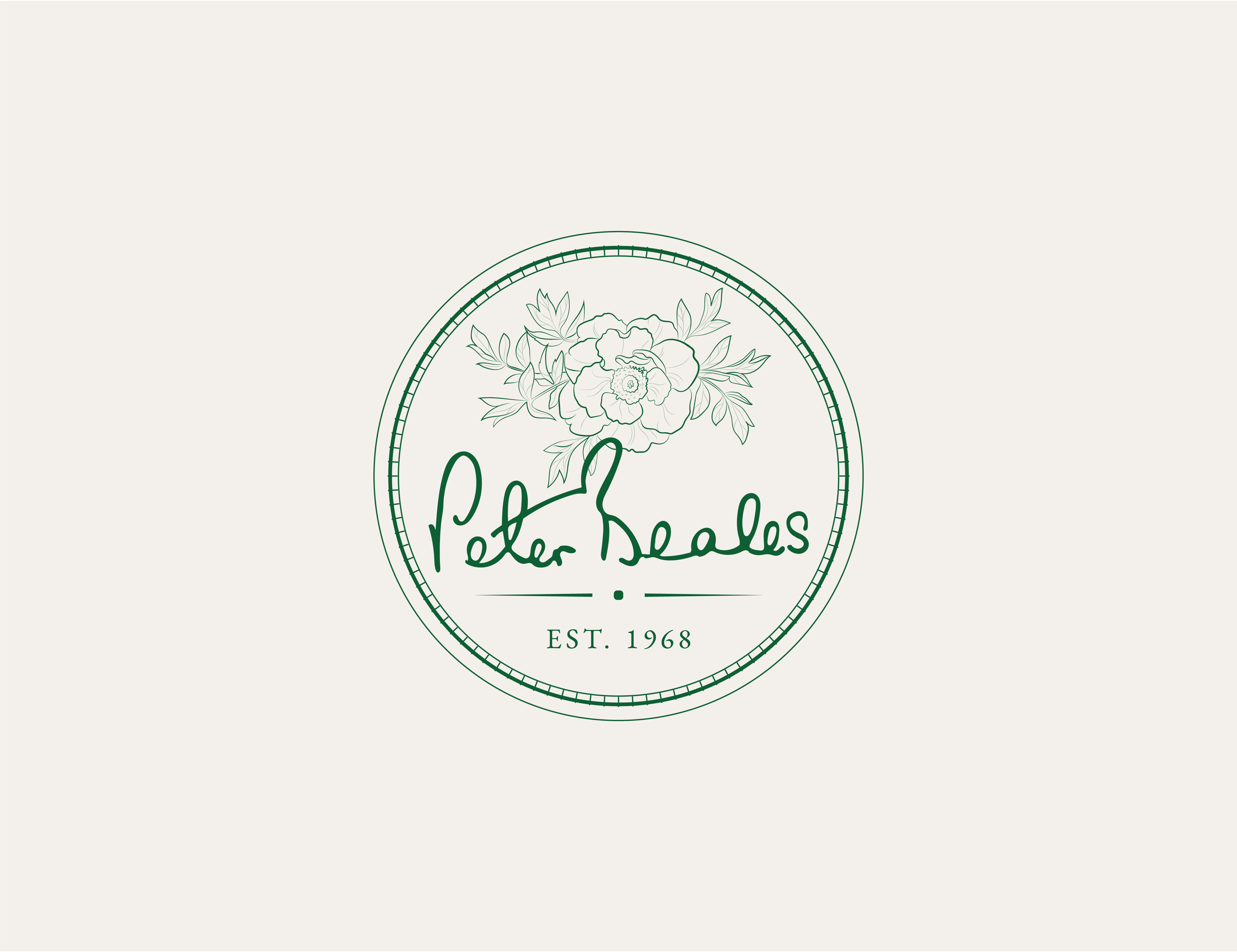 Elegant, Feminine, Rose Garden Flower Horticultural Logo Design for ...