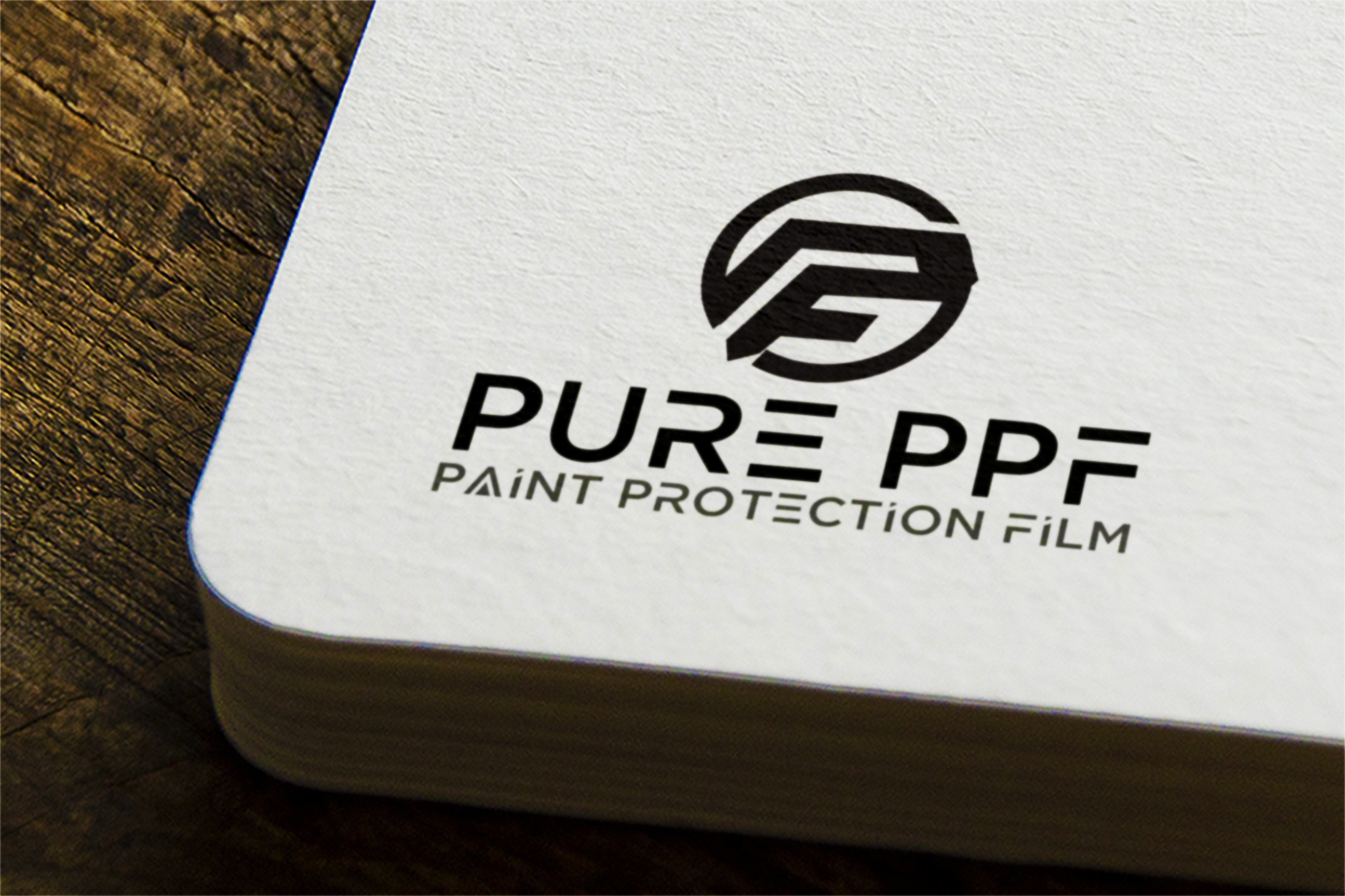 Elegant, Playful Logo Design for Pure PPF by Hot.Design | Design #33249255