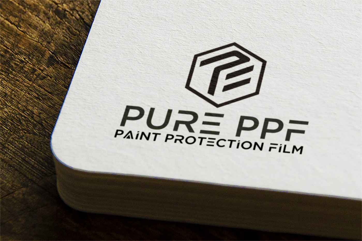 Elegant, Playful Logo Design for Pure PPF by Hot.Design | Design #33249256
