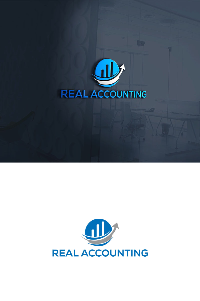 Serious, Modern Logo Design for Real Accounting by Sher Dil | Design ...