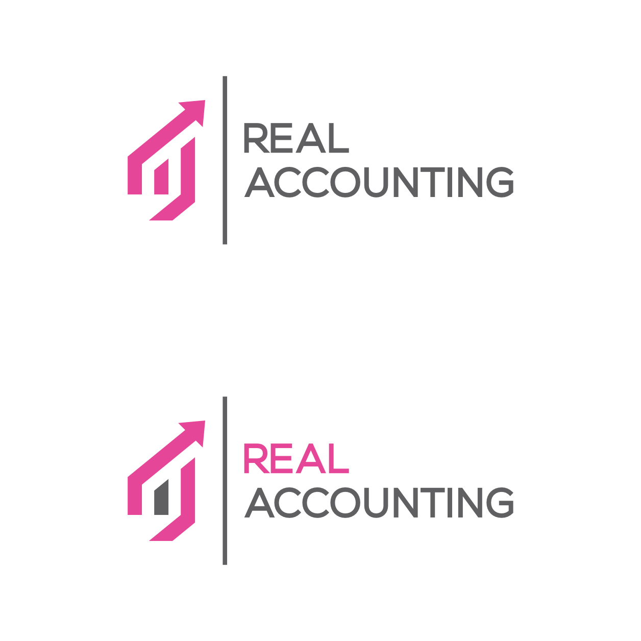 Serious, Modern Logo Design for Real Accounting by adeva | Design #33212753