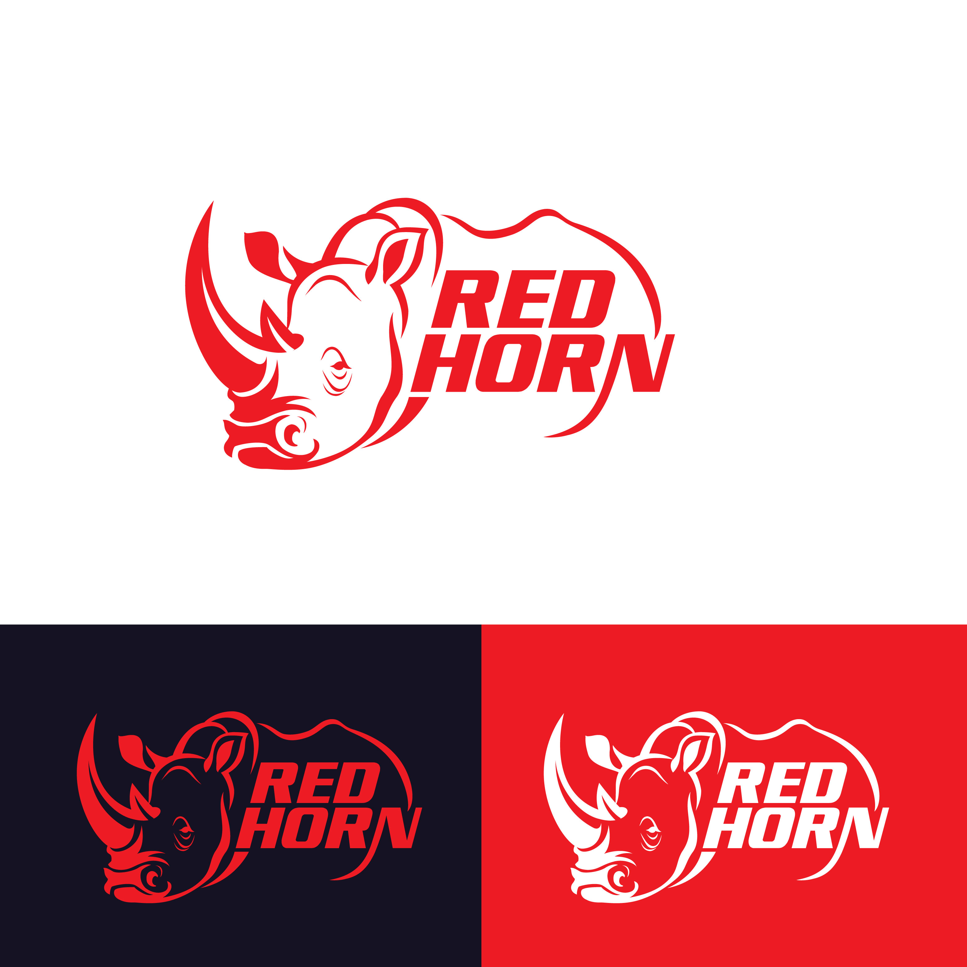 Playful, Masculine, Oilfield Logo Design for Red Horn or Red Horn ...