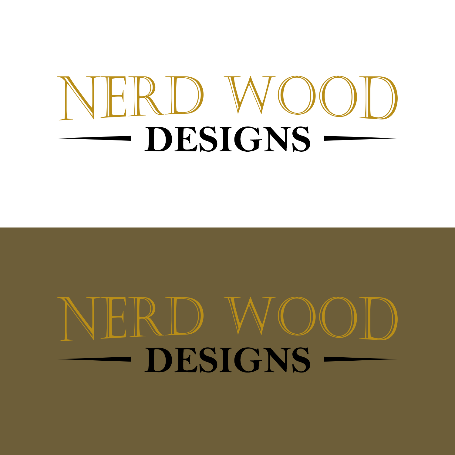 Masculine, Traditional, Retail, custom woodwork. Logo Design for Nerd ...