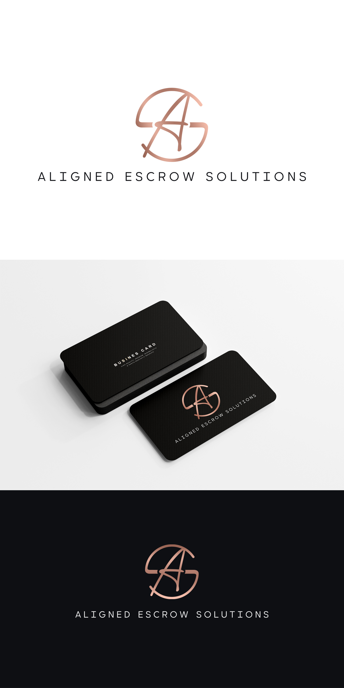 Logo Design for Aligned Escrow Solutions by sardilloivlucio | Design ...