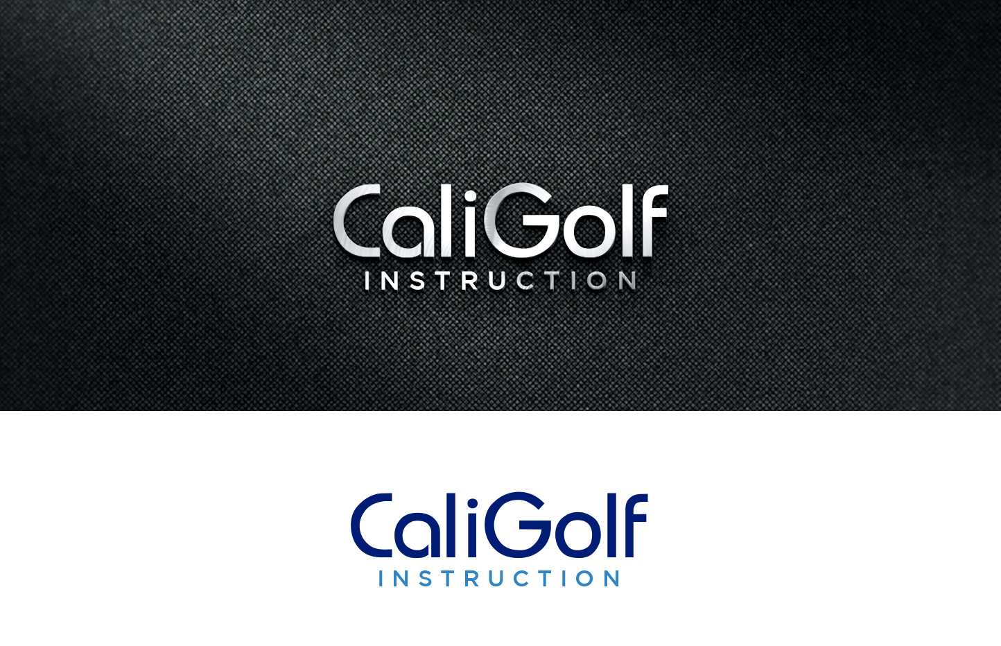 Modern, Upmarket, Golf instruction Logo Design for CaliGolf or CaliGolf ...