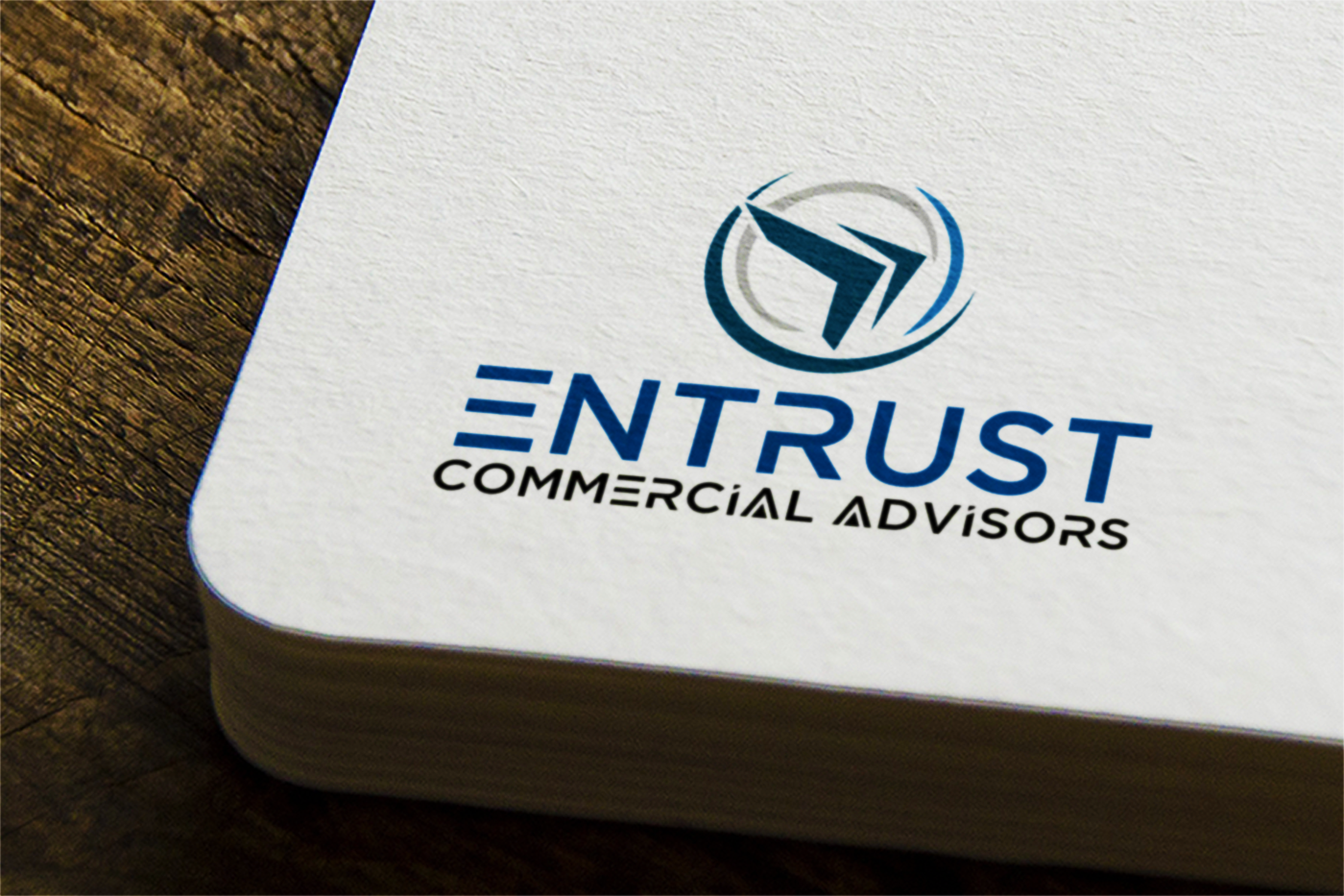 Logo Design for Entrust Commercial Advisors by Hot.Design | Design #33273051