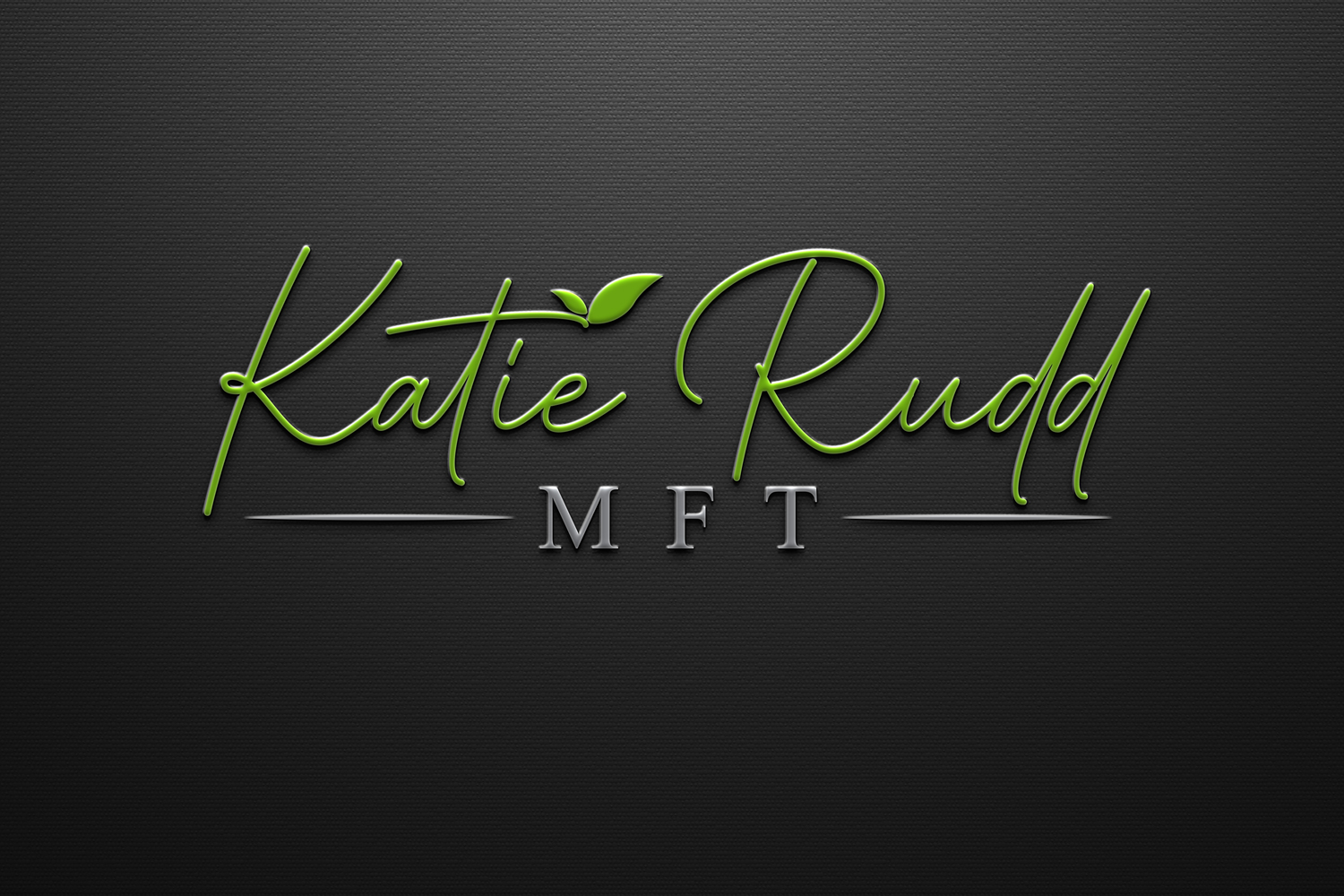 Logo Design for Katie Rudd, MFT by AH-Design | Design #33248311