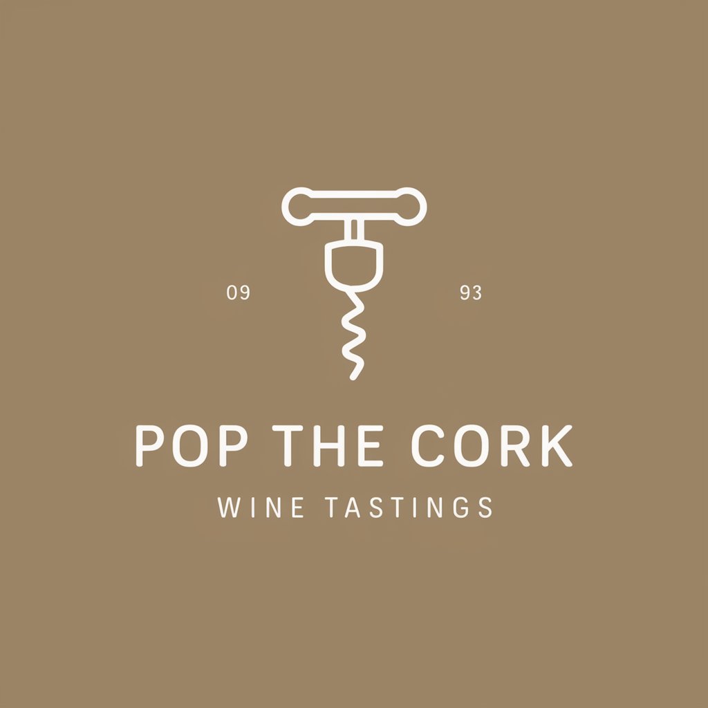 Playful, Modern Logo Design for Pop the Cork Wine Tastings by ...