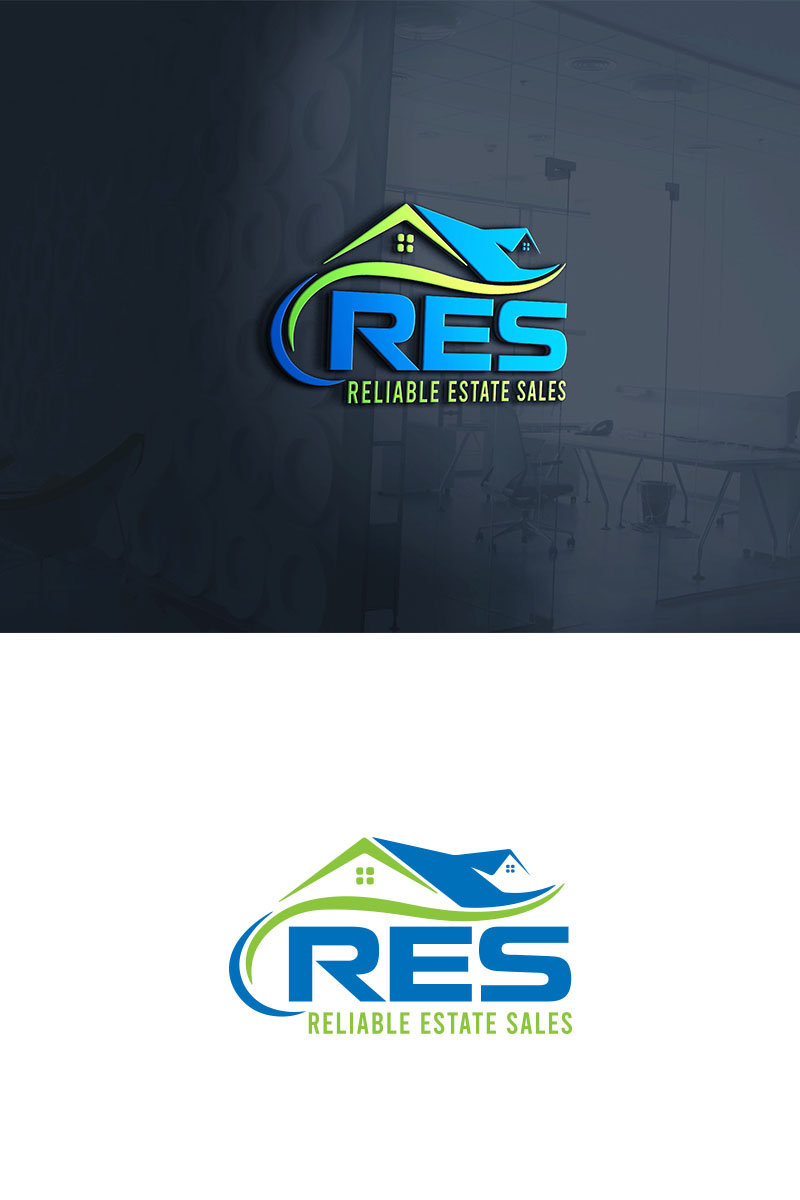Conservative, Elegant, Estate Sales Logo Design for RES Reliable Estate Sales by Sher Dil ...