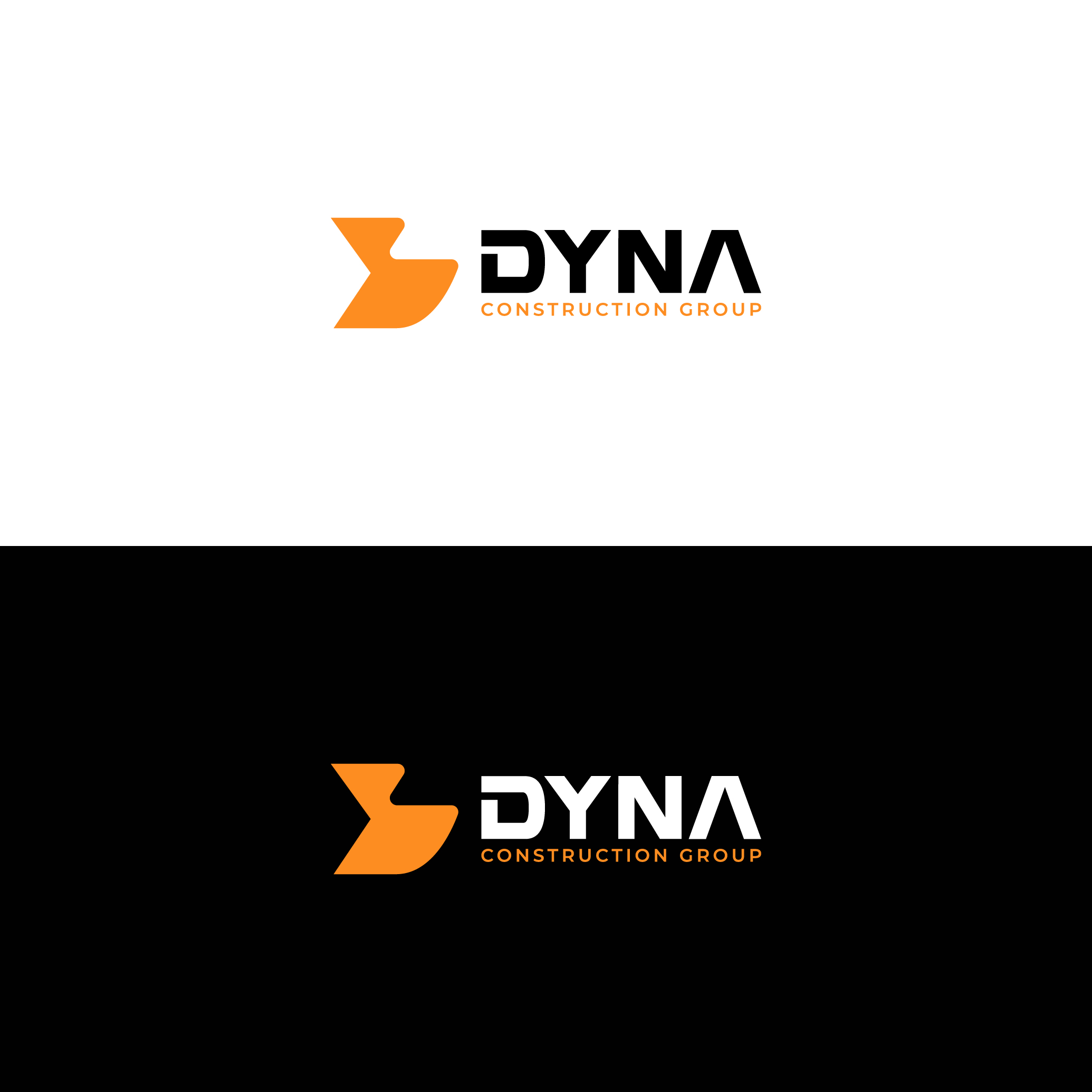 Logo Design for Dyna Construction Group ("construction group" can be ...