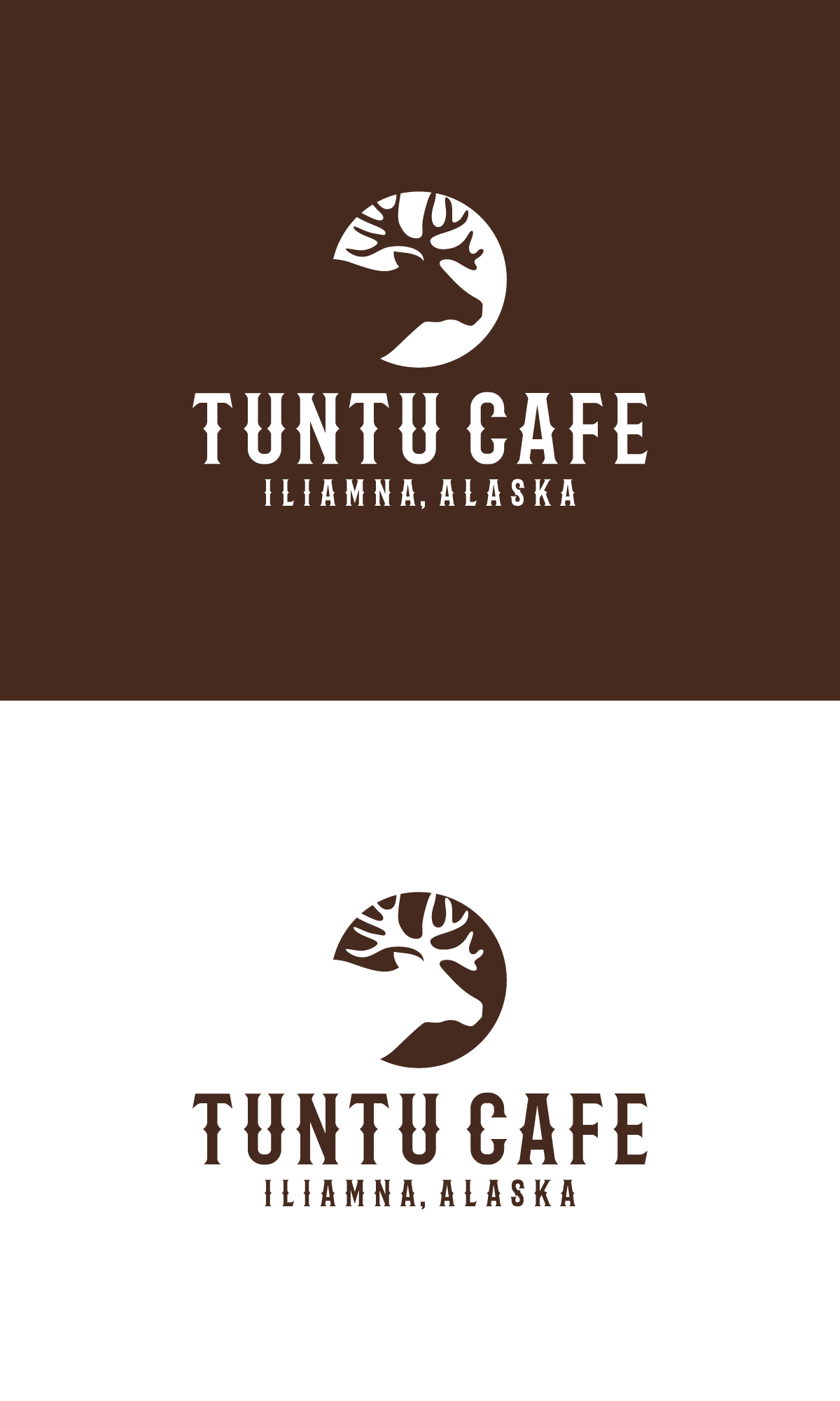 Logo Design for Tuntu Cafe, Iliamna, Alaska by RKsharma | Design #33268341