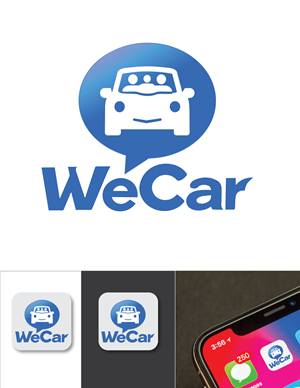 Find a modern and attractive logo for a carpooling app targeting ...