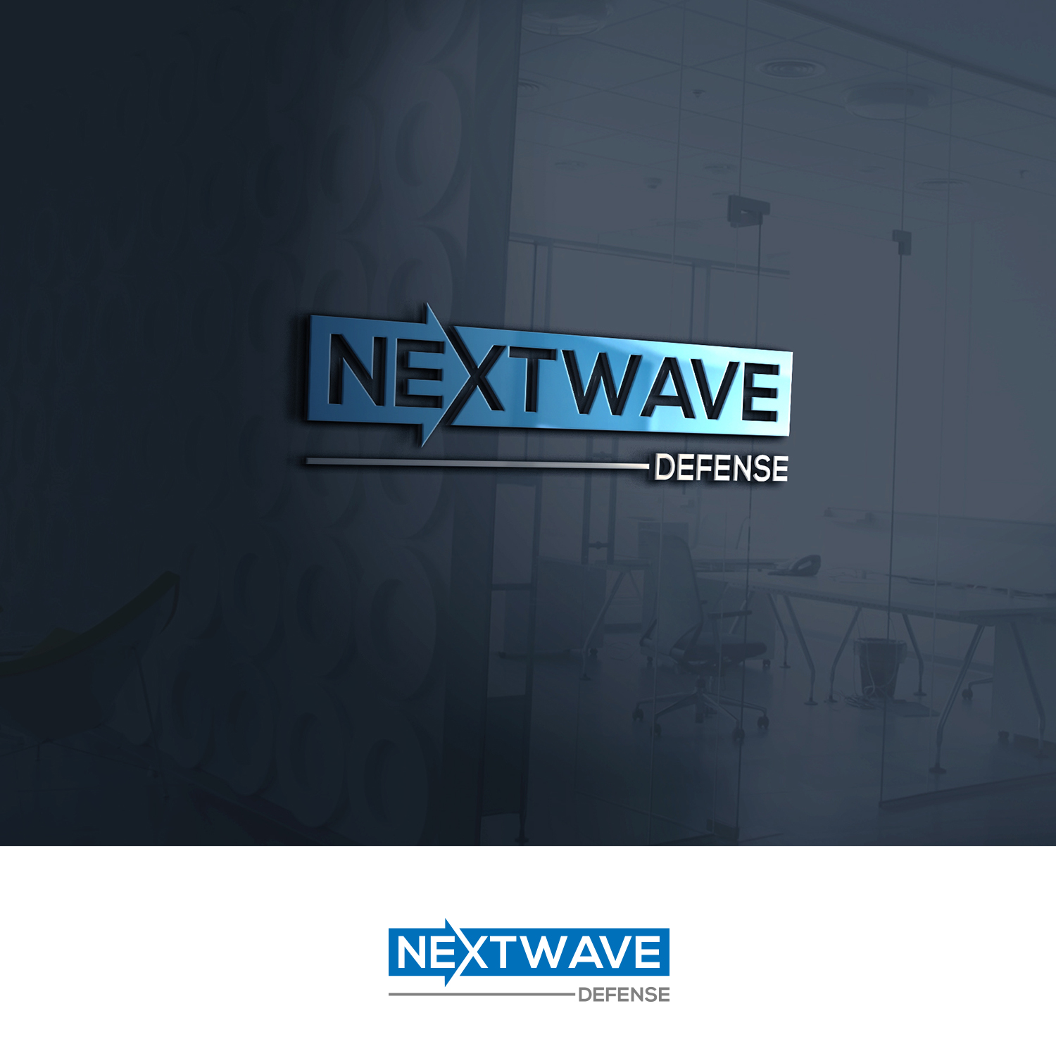 Logo Design for NextWave Defense by AMMERA | Design #33286578