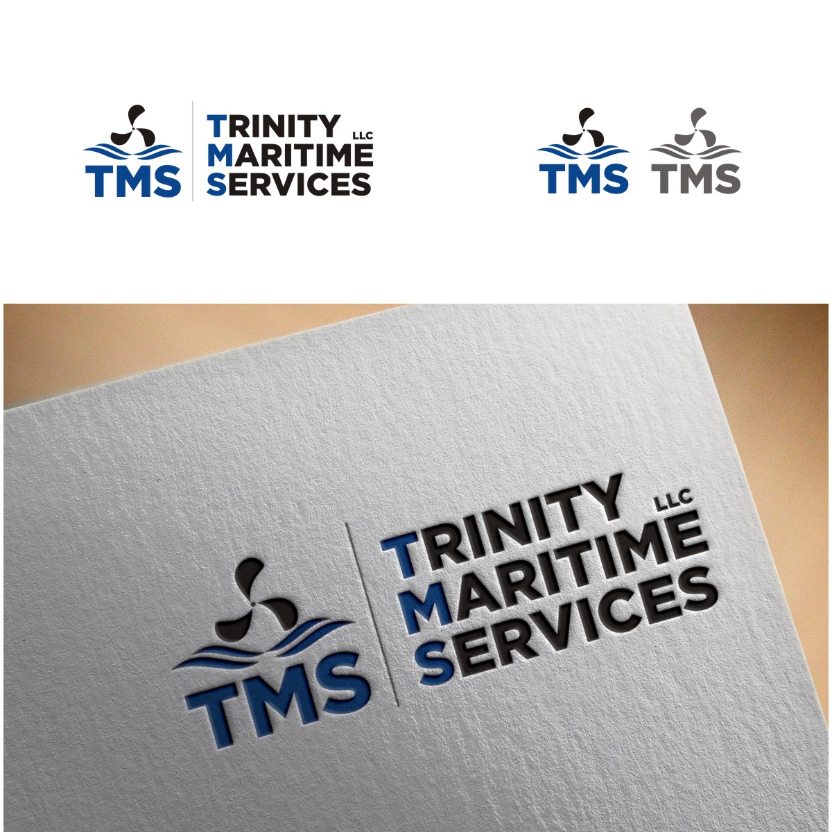 Logo Design for Trinity Maritime Services, LLC by N83touchthesky ...