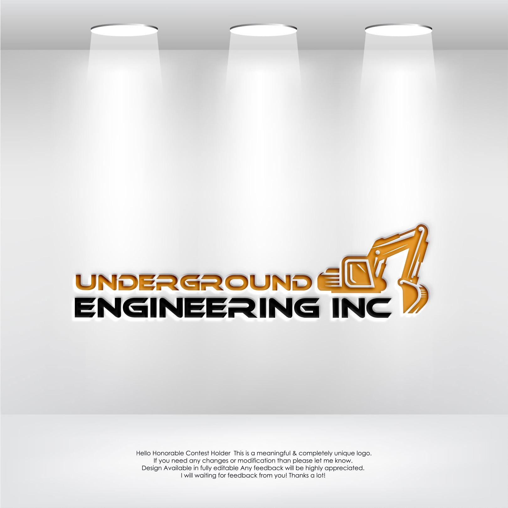 Elegant, Playful, Ground works - Underground Utilities Logo Design for ...