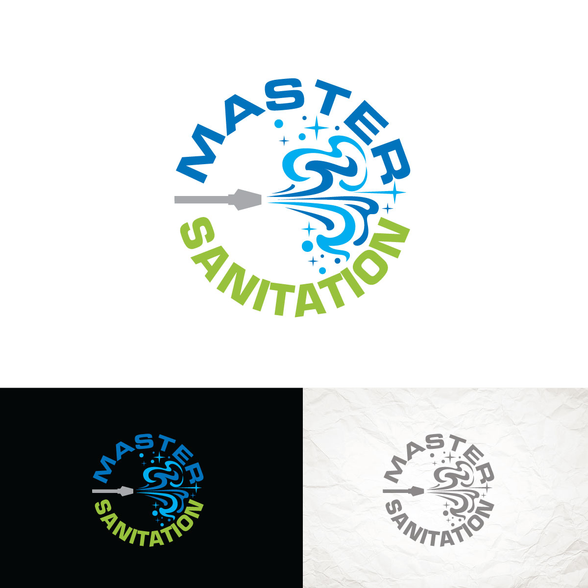 Logo Design for Master Sanitation by DesignFriday | Design #33308684