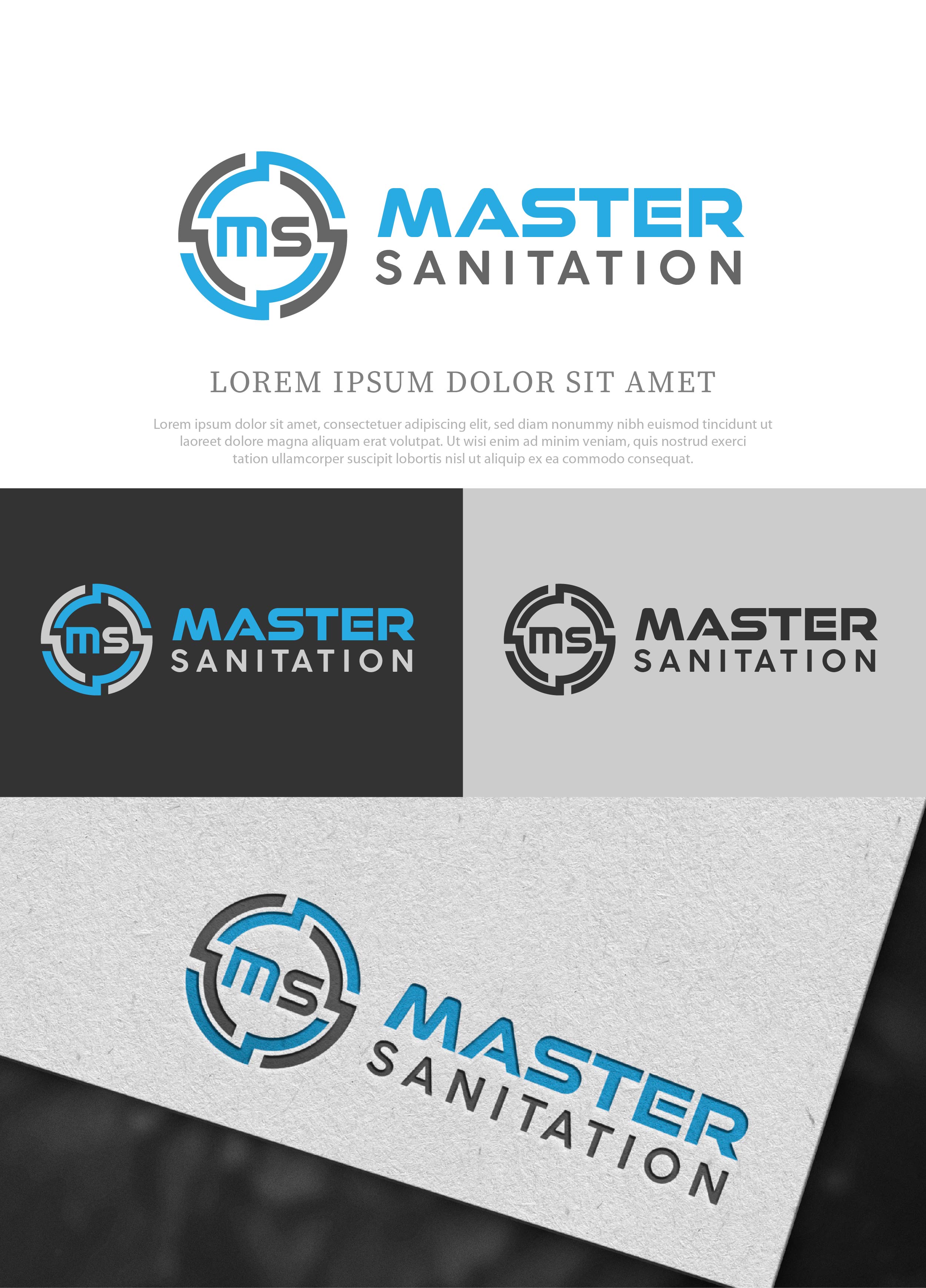 Logo Design for Master Sanitation by NasarLogo | Design #33332634