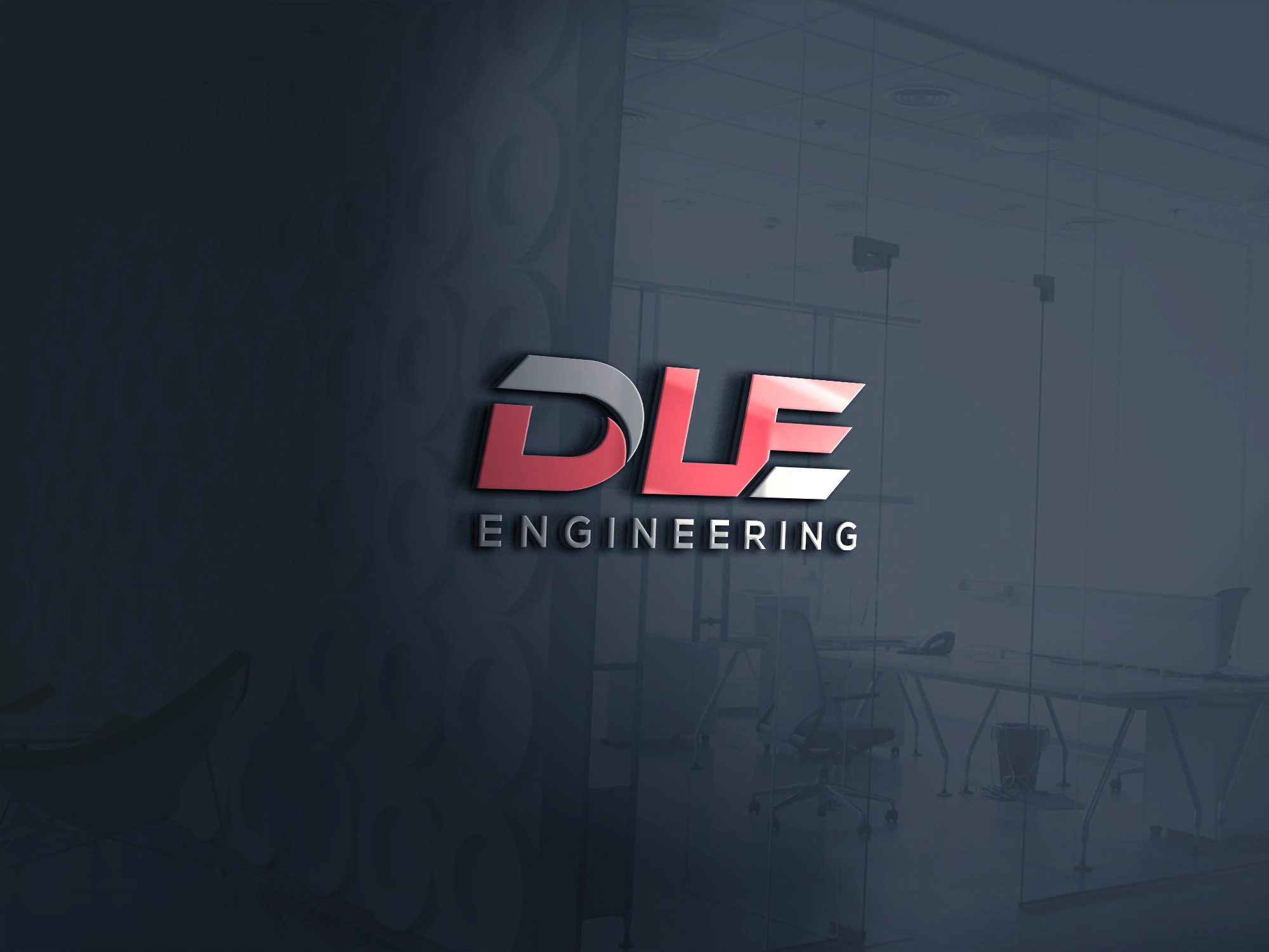 Bold, Conservative, Engineering and Construction Logo Design for DLE ...