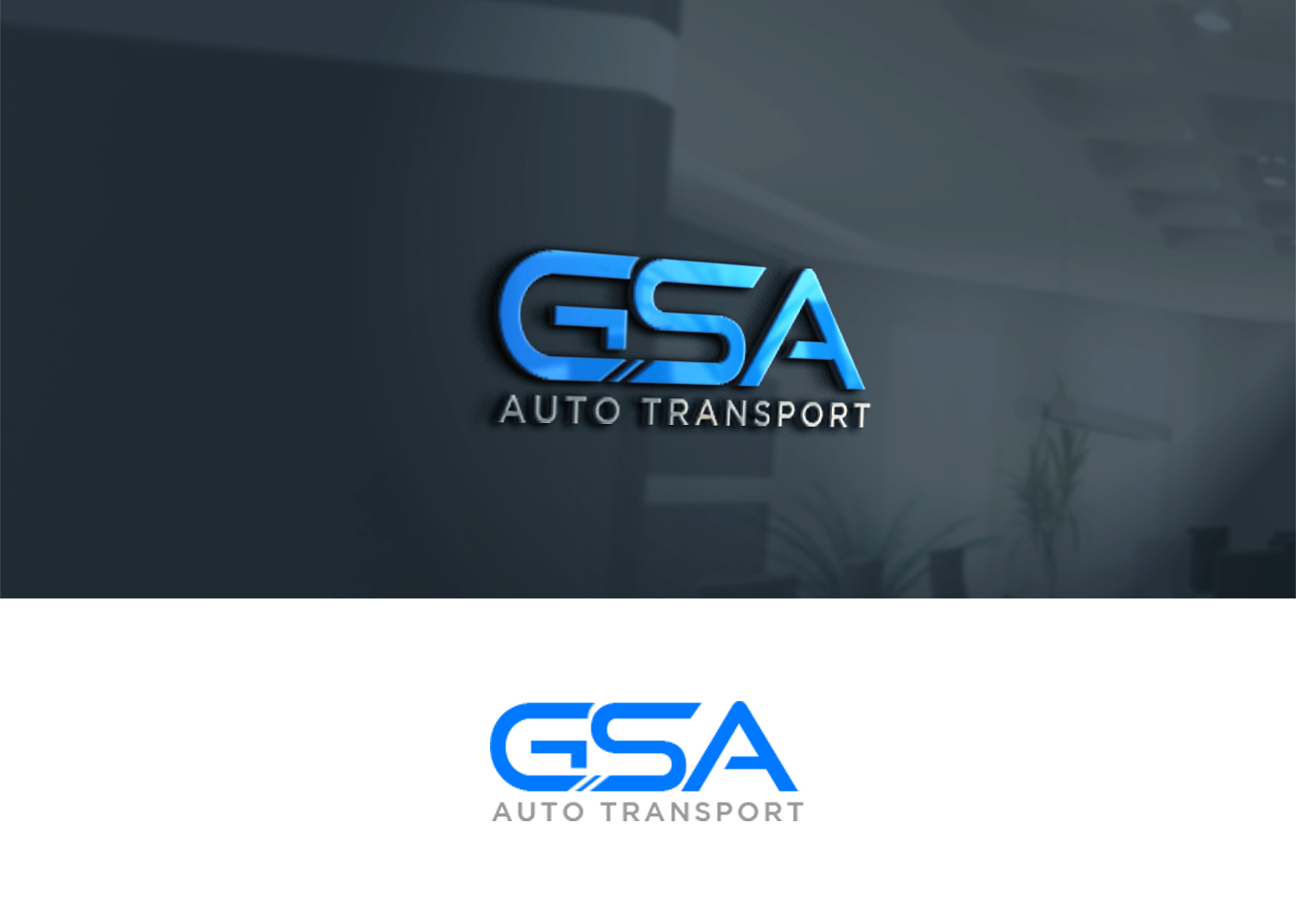 Logo Design for GSA Auto Transport by Haaby | Design #33308532